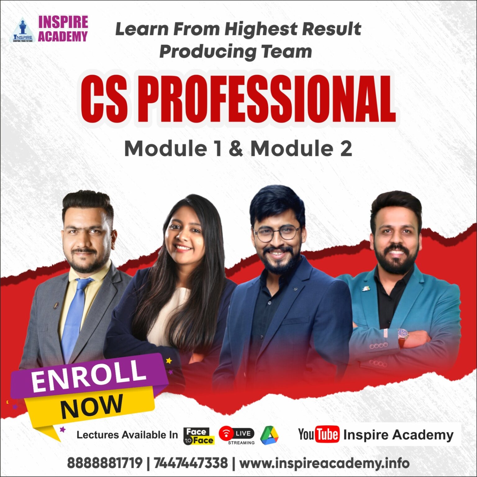 CS Professional Coaching Pune | Advance With Inspire Academy